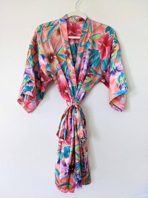 Floral Duster, Vintage Duster, Vintage Kimono, Vintag… - Gem