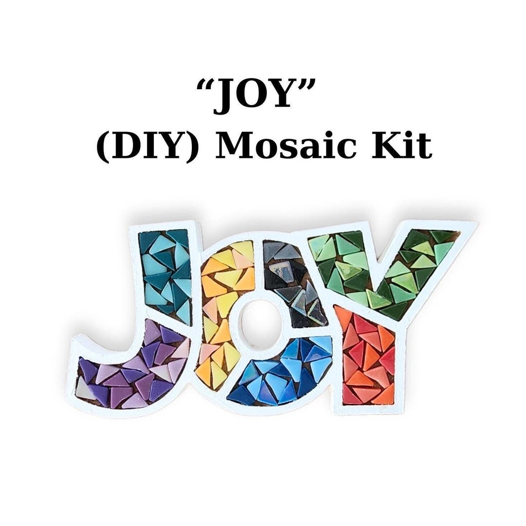MOTTO Mosaic DIY Kit-create, Inspire, and Bring Color Into Your Life ...