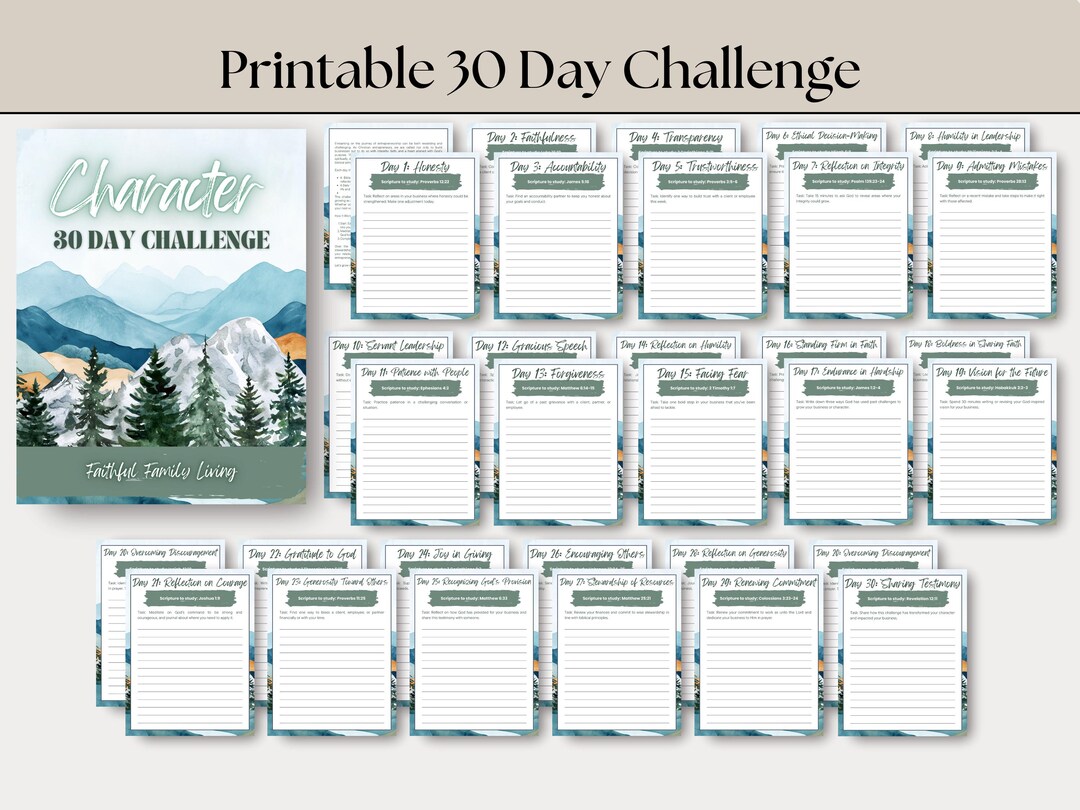 30-day Character Building Bible Study for Christian Entrepreneurs ...