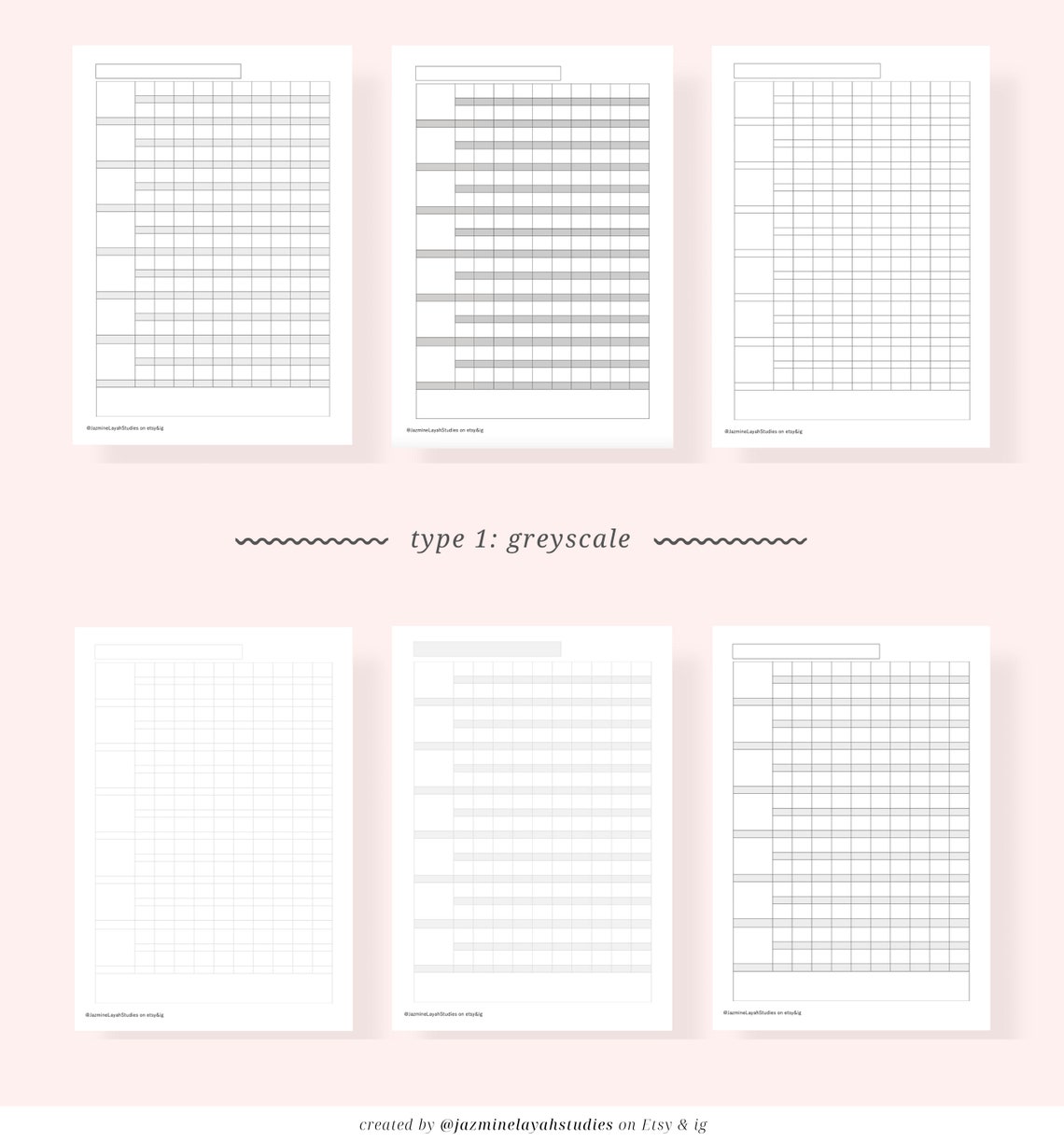 16 Blank Character Practice Printable Language Worksheet - Etsy UK