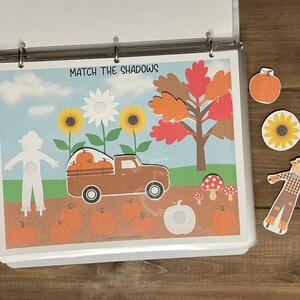 Fall Busy Book Printable | Autumn Printable Fun Kid Learning Activities ...