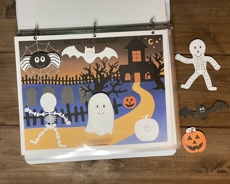 Halloween Busy Book Printable | Fall Printable Fun Kid Learning ...