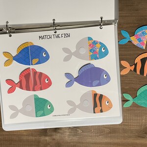 Ocean Busy Book Printable Sea Printable Fun Kid Learning Activities ...