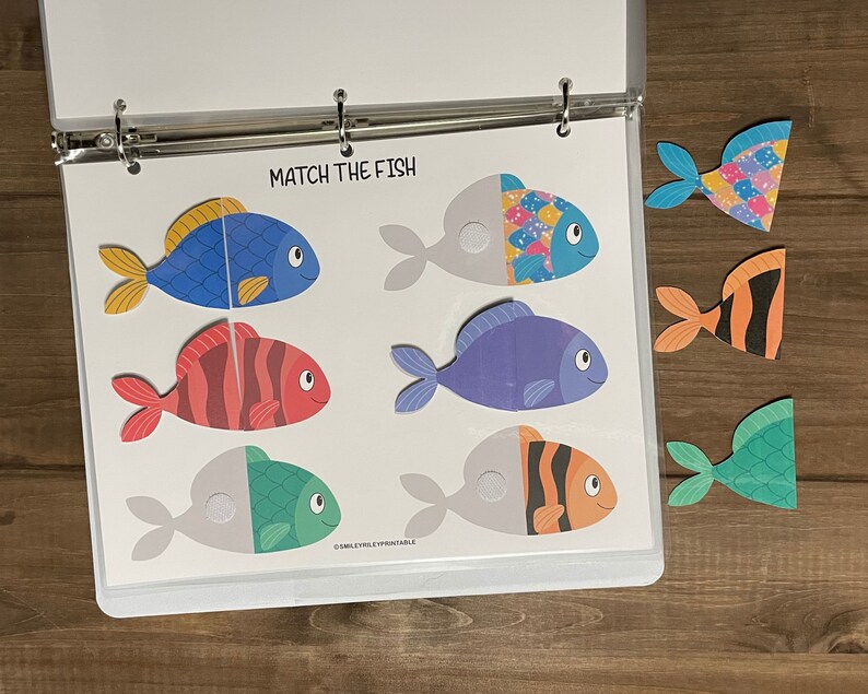 Ocean Busy Book Printable Sea Printable Fun Kid Learning Activities ...