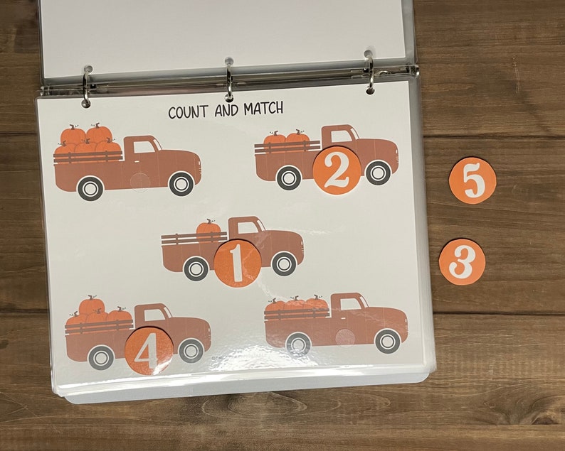 Fall Busy Book Printable | Autumn Printable Fun Kid Learning Activities ...