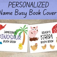 Farm Busy Book Printable Toddler Learning Binder Printable Fun Learning ...