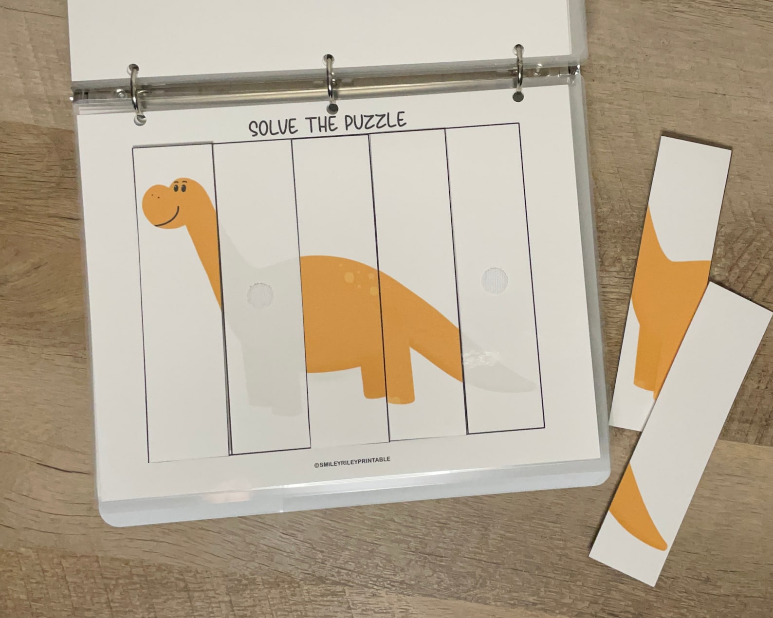 Dinosaur Busy Book Printable Toddler Learning Binder Printable Fun ...