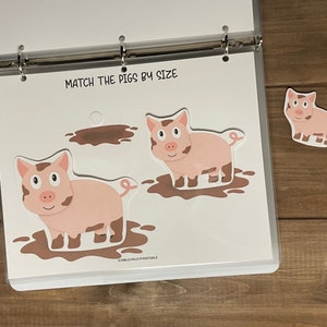 Farm Busy Book Printable | Toddler Learning Binder | Printable Fun ...