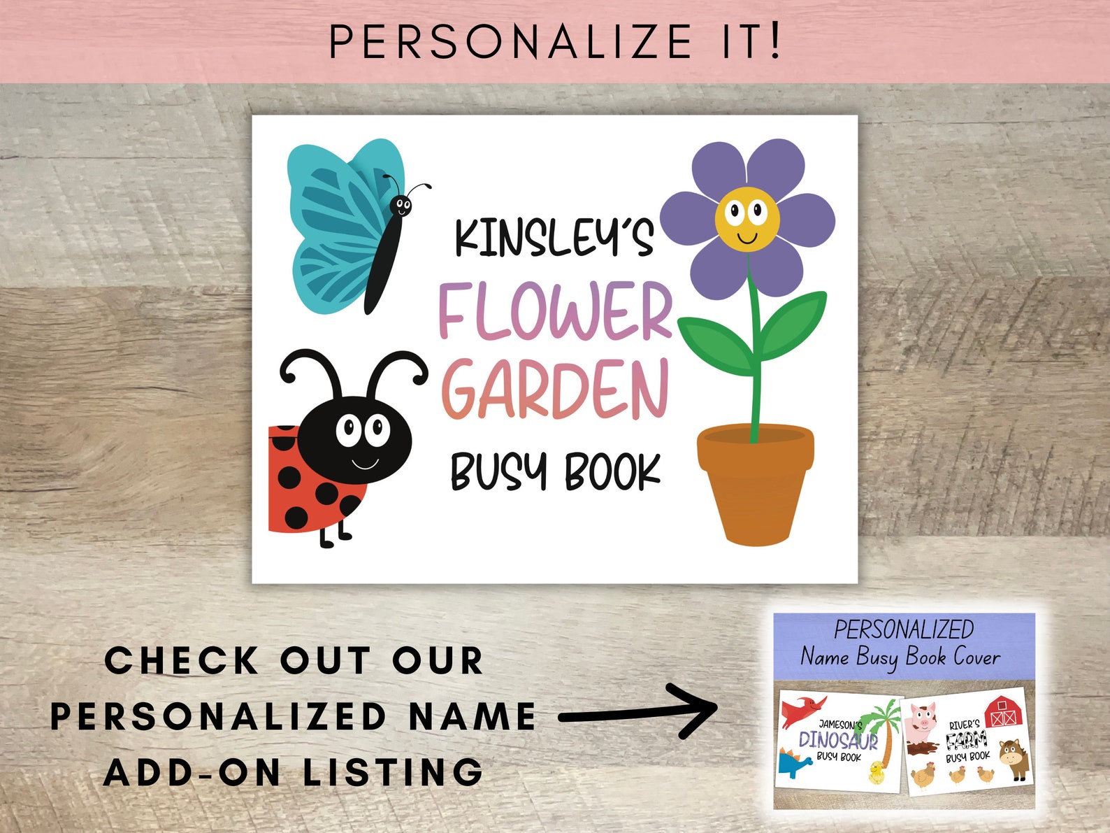 Flower Garden Busy Book Printable | Toddler Learning Binder | Printable ...