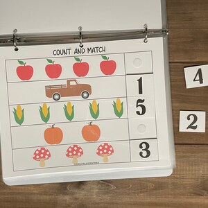 Fall Busy Book Printable | Autumn Printable Fun Kid Learning Activities ...