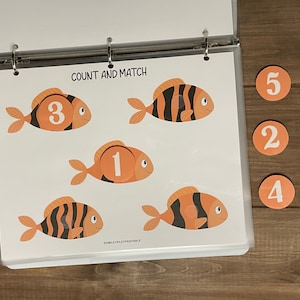 Ocean Busy Book Printable Sea Printable Fun Kid Learning Activities ...