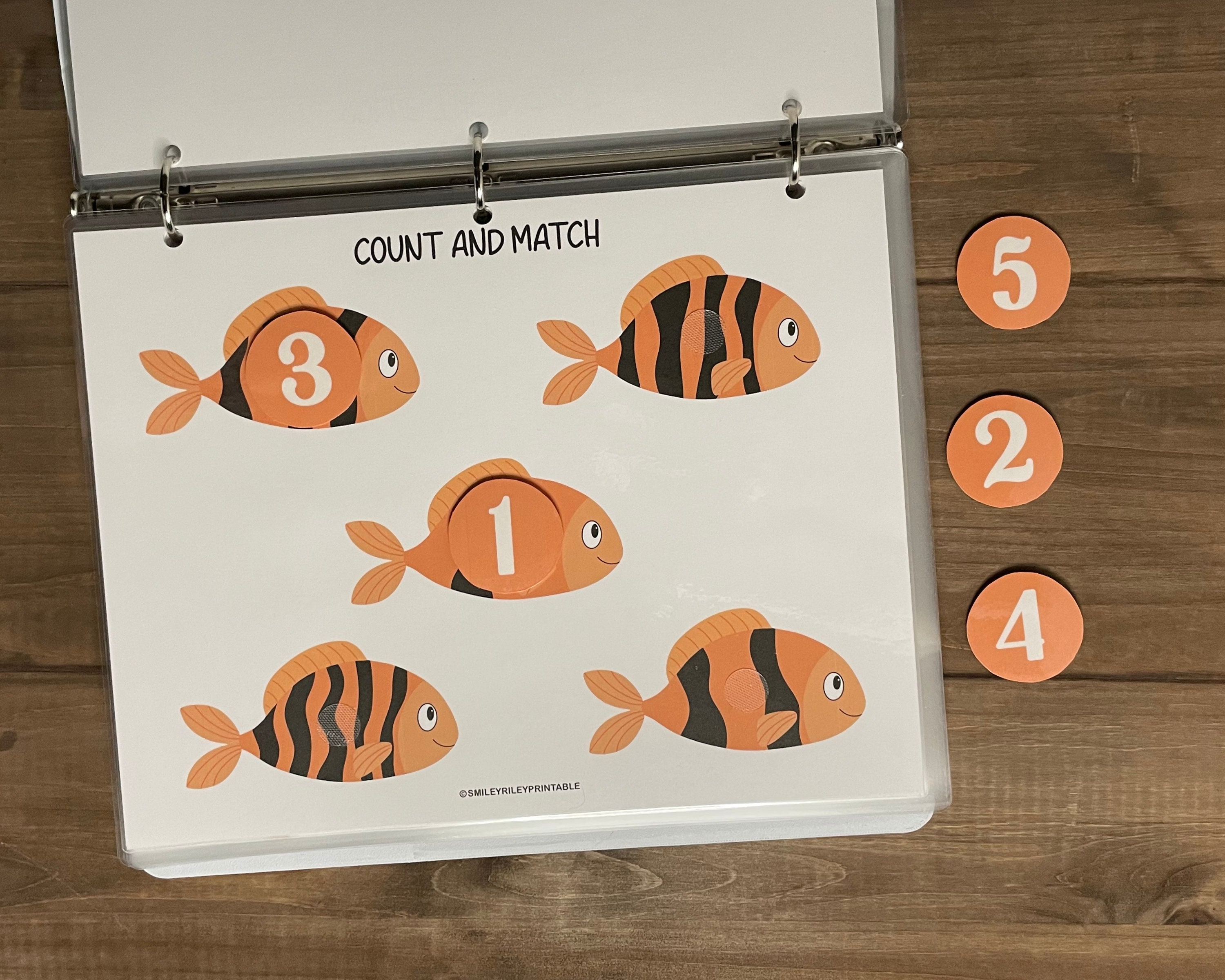 Ocean Busy Book Printable Sea Printable Fun Kid Learning Activities ...