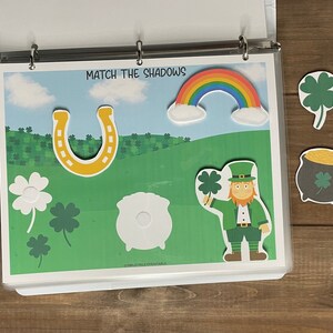 ST Patricks Day Busy Book Printable | Spring Printable Kid Learning ...
