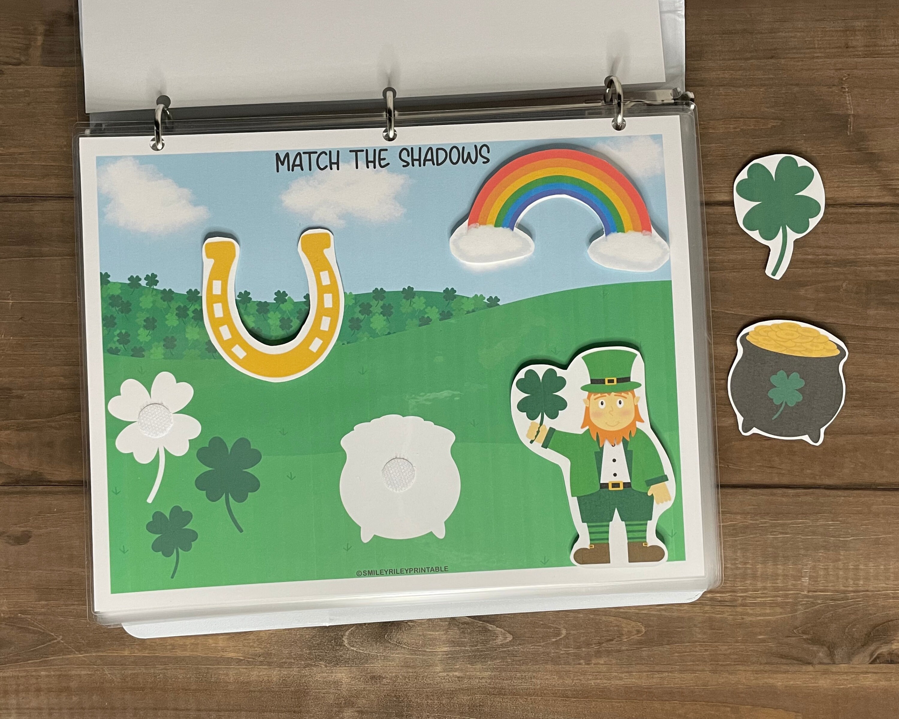 ST Patricks Day Busy Book Printable | Spring Printable Kid Learning ...