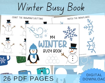 Farm Busy Book Printable Toddler Learning Binder Printable Fun Learning ...