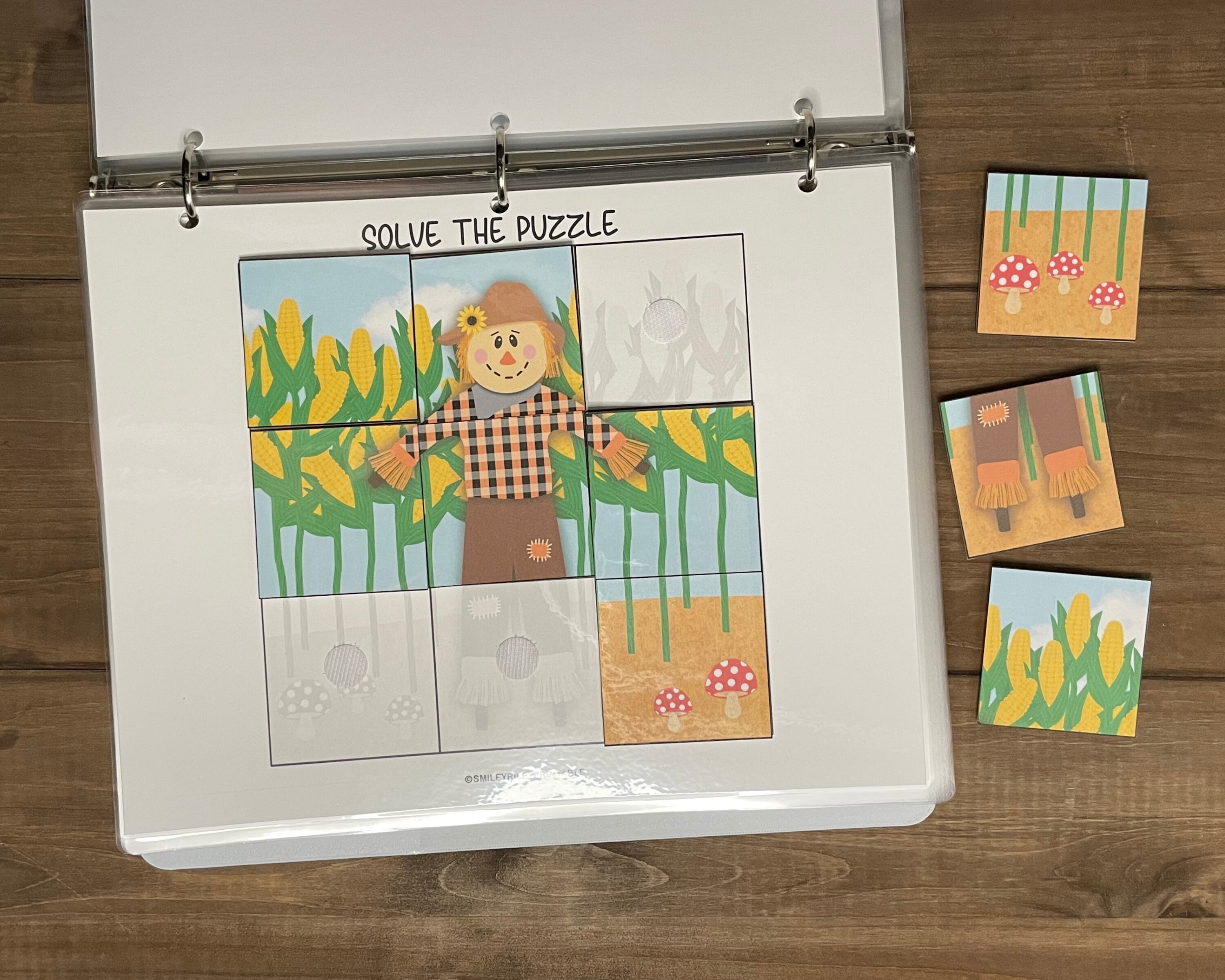 Fall Busy Book Printable Autumn Printable Fun Kid Learning Activities ...