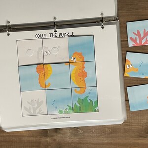 Ocean Busy Book Printable Sea Printable Fun Kid Learning Activities ...