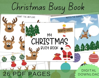 Farm Busy Book Printable Toddler Learning Binder Printable Fun Learning ...