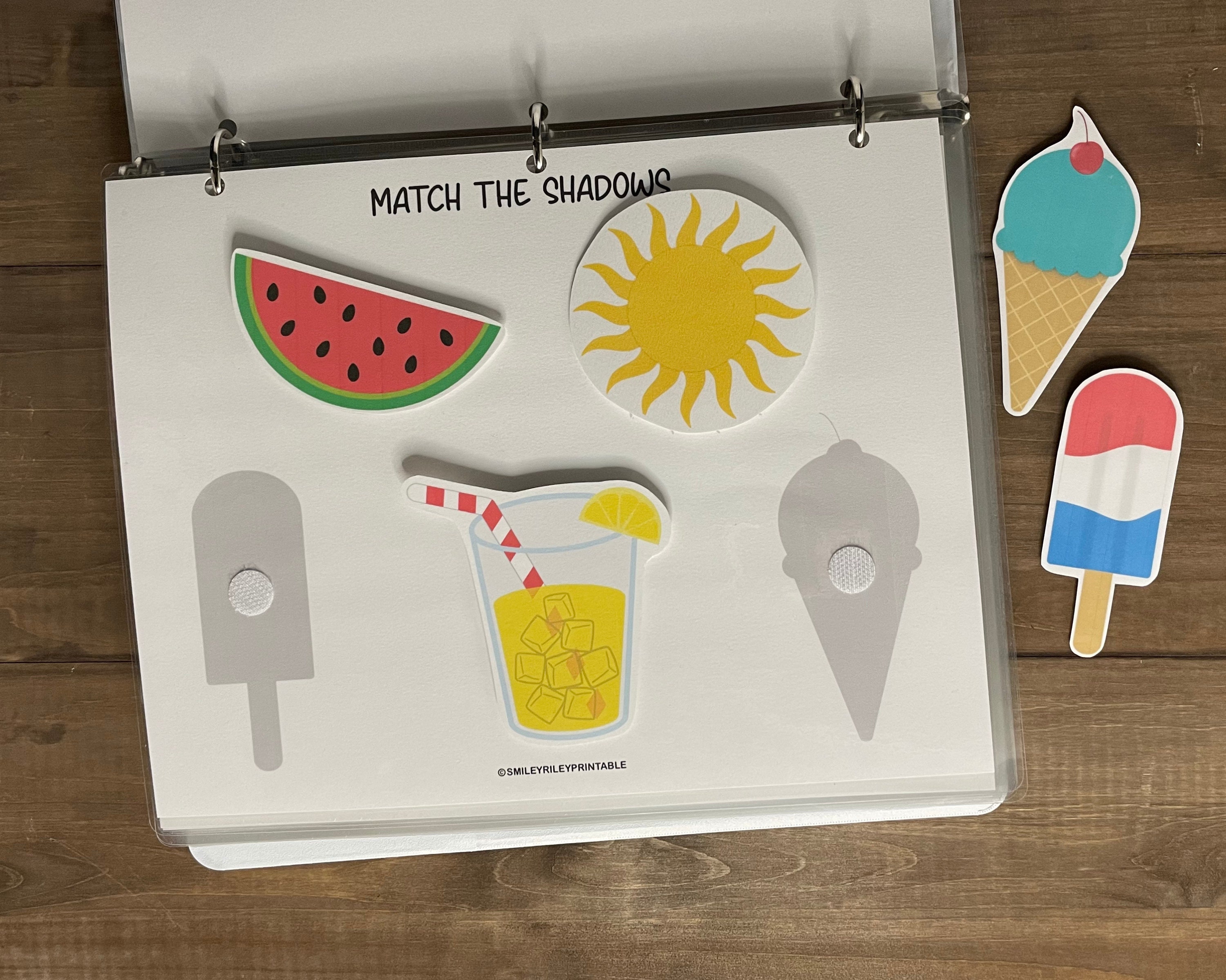 Summer Busy Book Printable | Summer Printable Fun Kid Learning ...