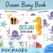 Ocean Busy Book Printable Sea Printable Fun Kid Learning Activities ...