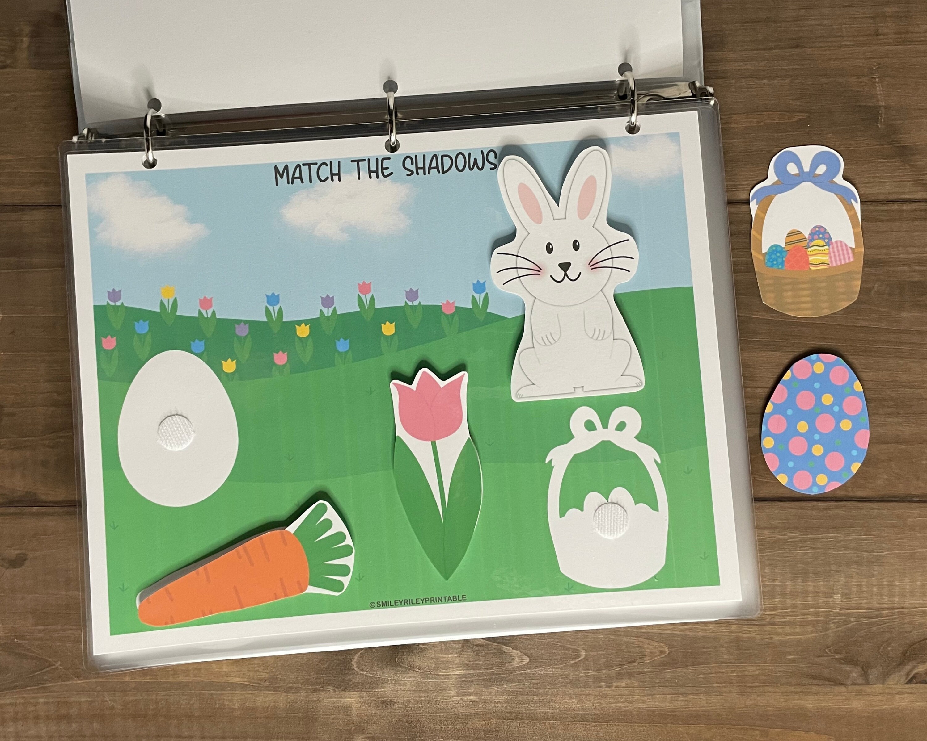 Easter Busy Book Printable Spring Printable Kid Learning Activities ...