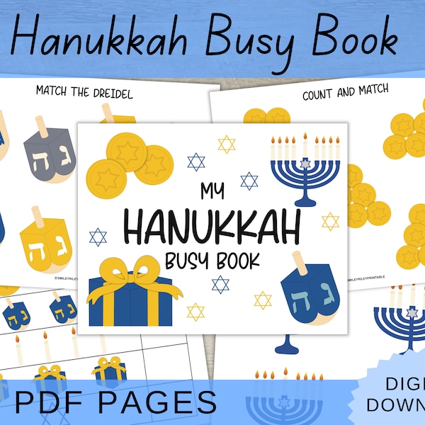 Jewish Quiet Book - Etsy