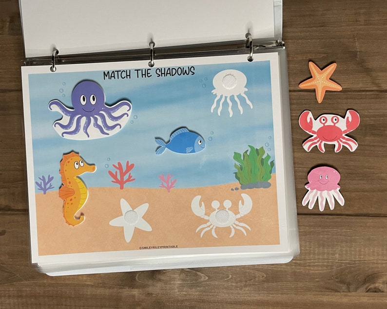 Ocean Busy Book Printable Sea Printable Fun Kid Learning Activities ...