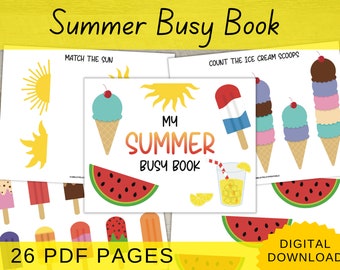 Ocean Busy Book Printable Sea Printable Fun Kid Learning Activities ...