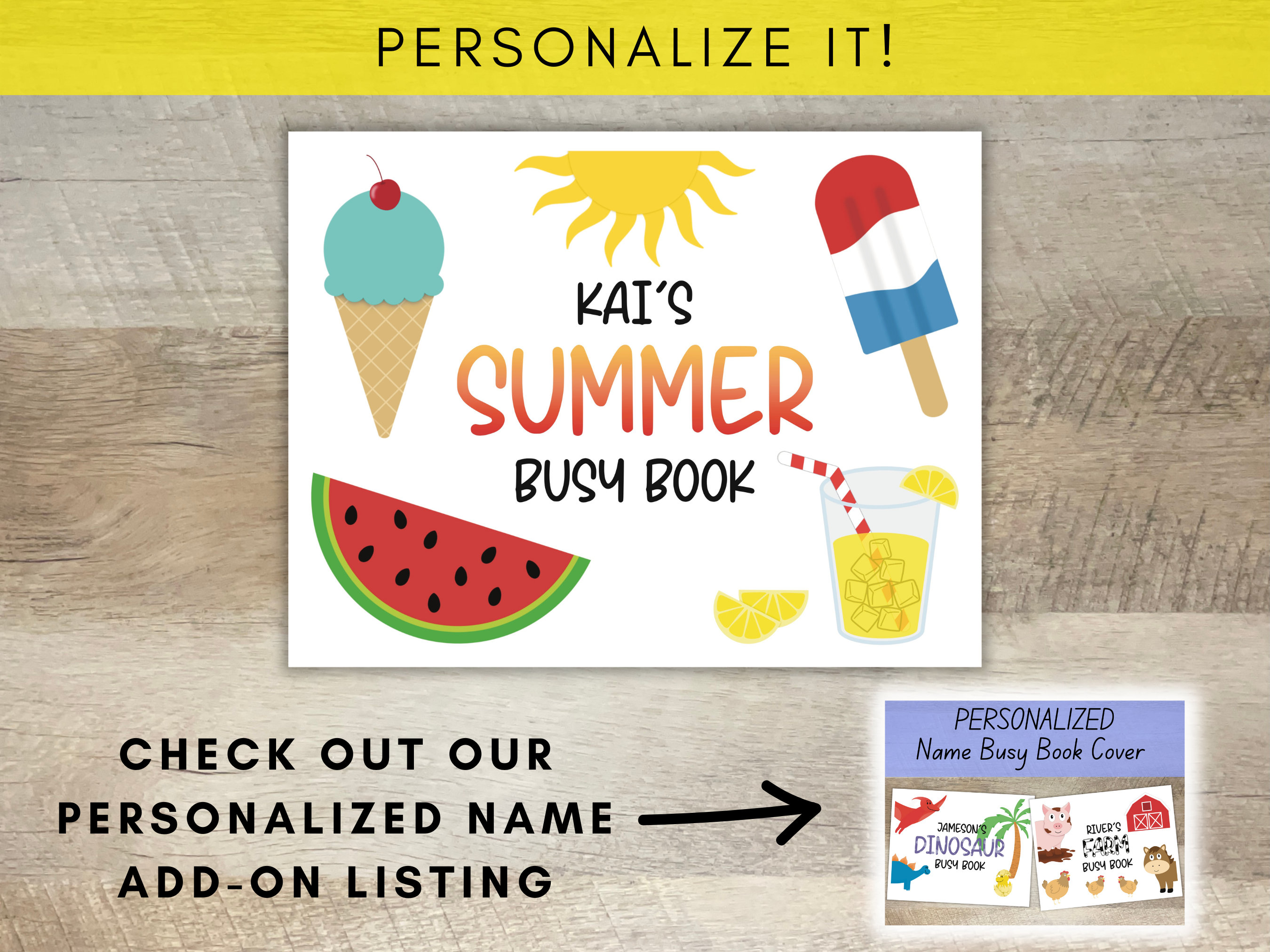 Summer Busy Book Printable Summer Printable Fun Kid Learning Activities ...