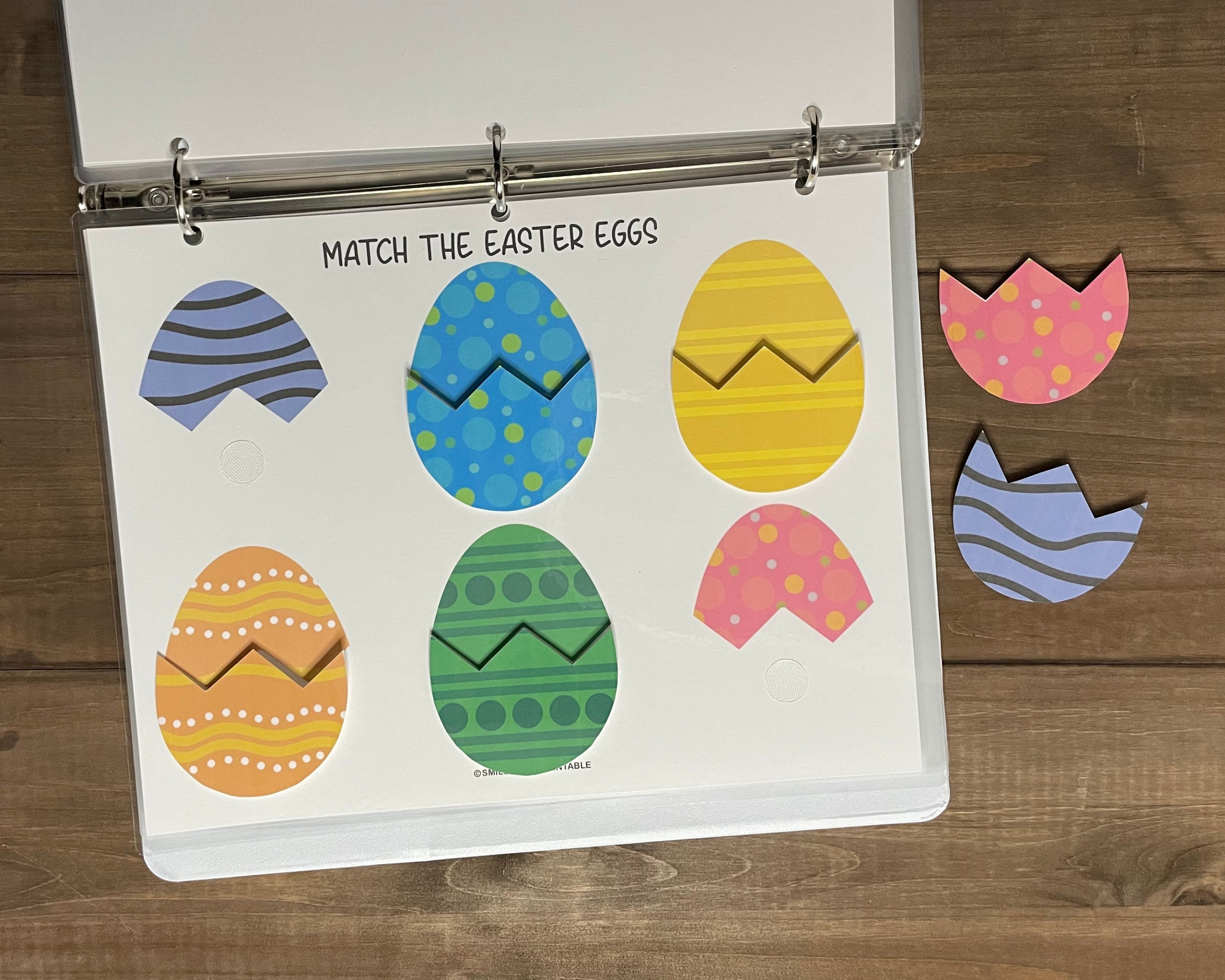 Easter Busy Book Printable Spring Printable Kid Learning Activities ...