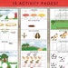 Farm Busy Book Printable Toddler Learning Binder Printable Fun Learning ...