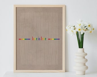 Subtle Gay Wall Art - Etsy