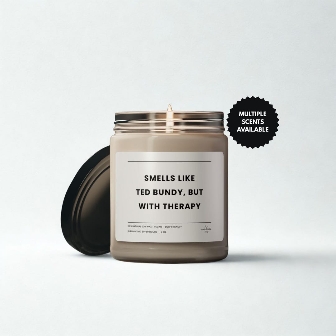 Ted Bundy Candle Funny Serial Killer Gift for True Crime Lover Unique ...