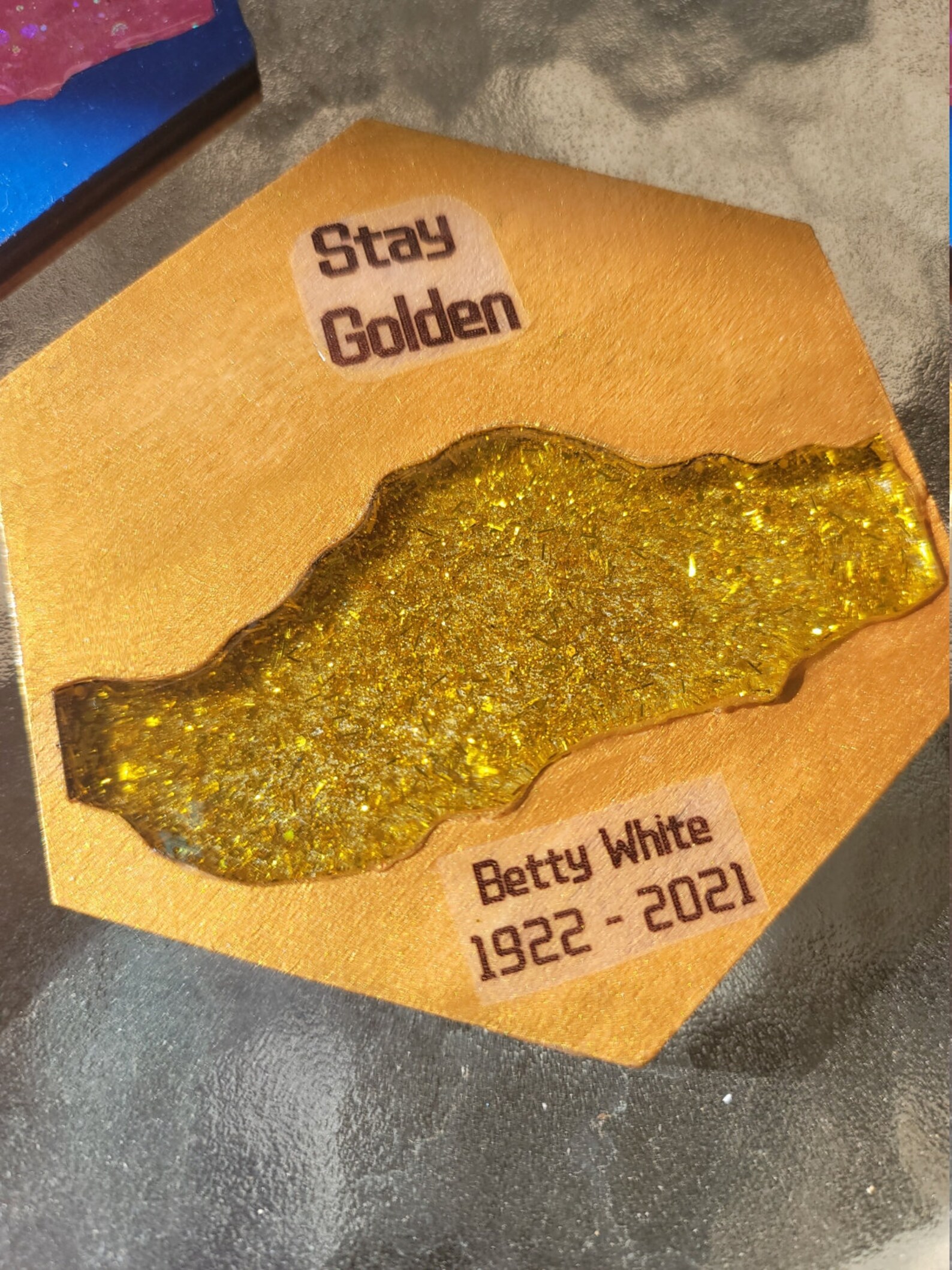 Set of 5 Coasters Betty White Coasters Middle Finger - Etsy