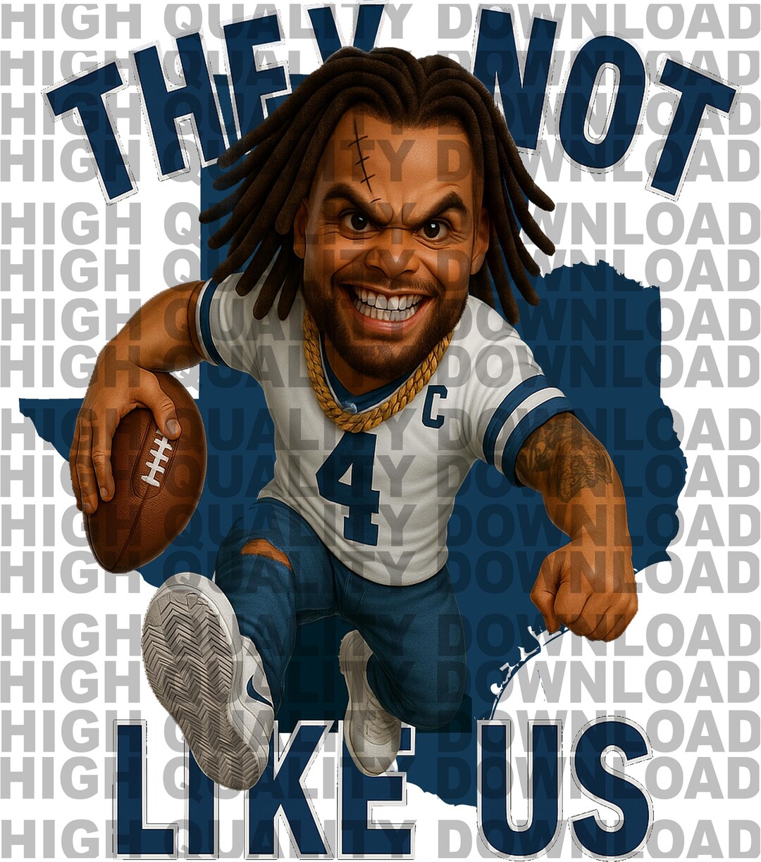 Dallas Chucky Fan PNG: Football Inspired Design (digital Download) - Etsy