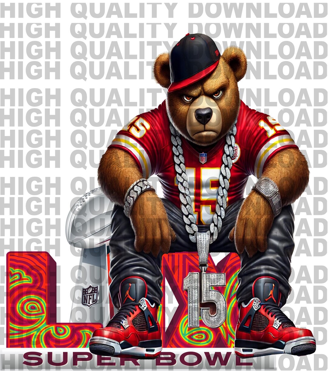 Kansas City Teddy Bear Png, PNG, KC Inspired Png, Digital Download, Kc ...