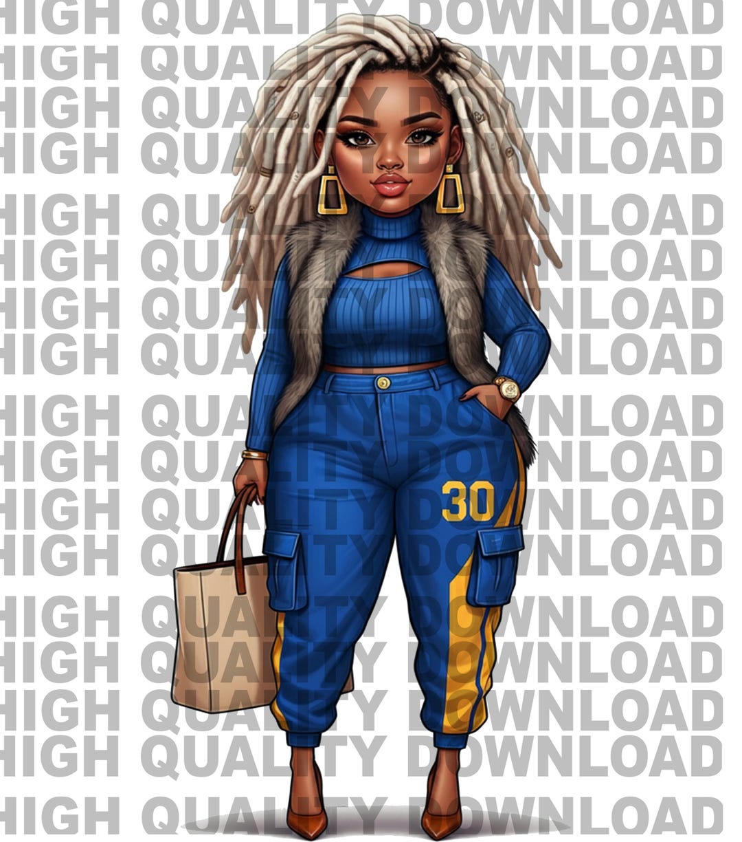 Golden State Basketball Chibi PNG, Female Fan Art (digital Download) - Etsy