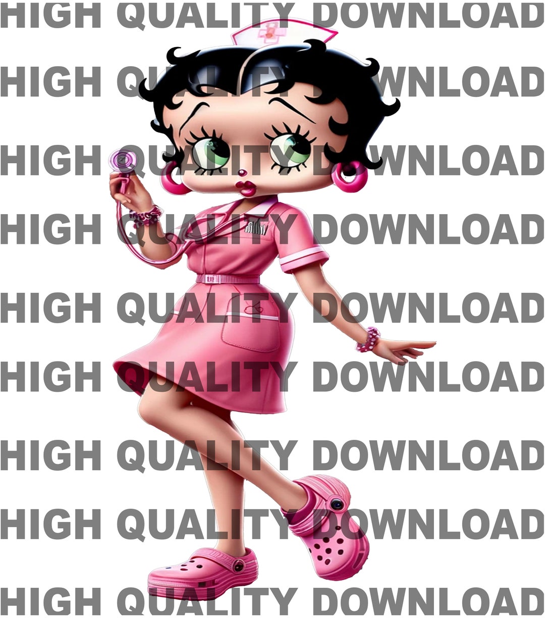 Betty Boop Png, Nurse Betty Boop, Betty Png, Pink, Girl Cartoon, Dr ...