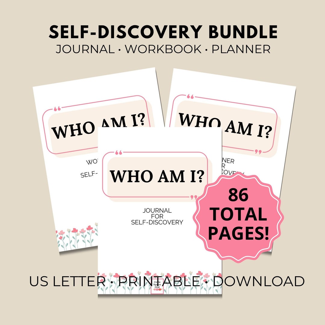 Who Am I? Self-discovery BUNDLE - Etsy