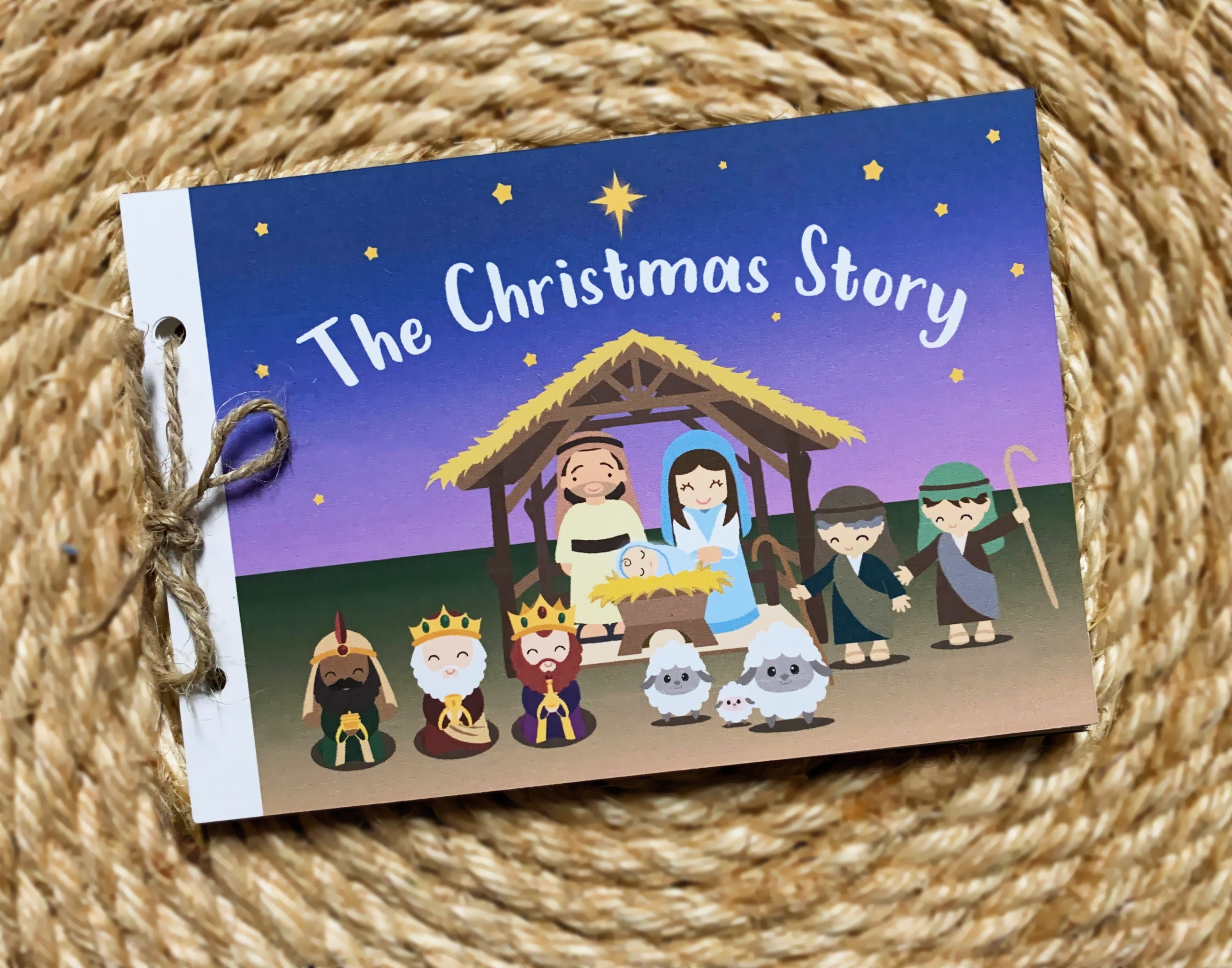The Christmas Story, Nativity, Birth of Christ,savior,printable Book ...