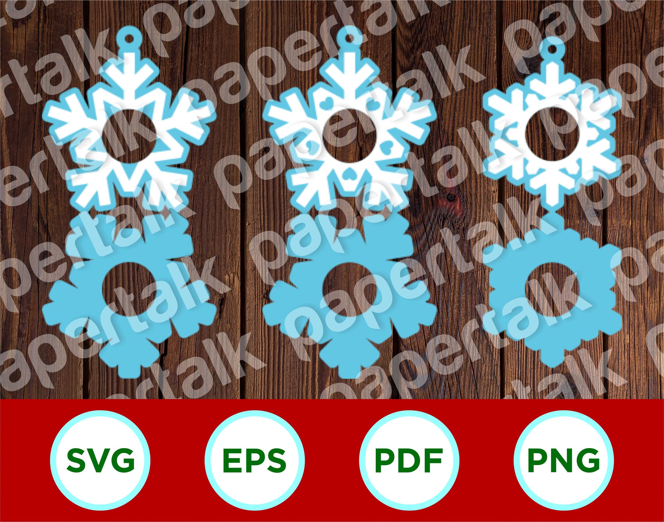 Snowflakes Lindor Holder SVG Bundle, Chocolate,lindt,ornaments ...