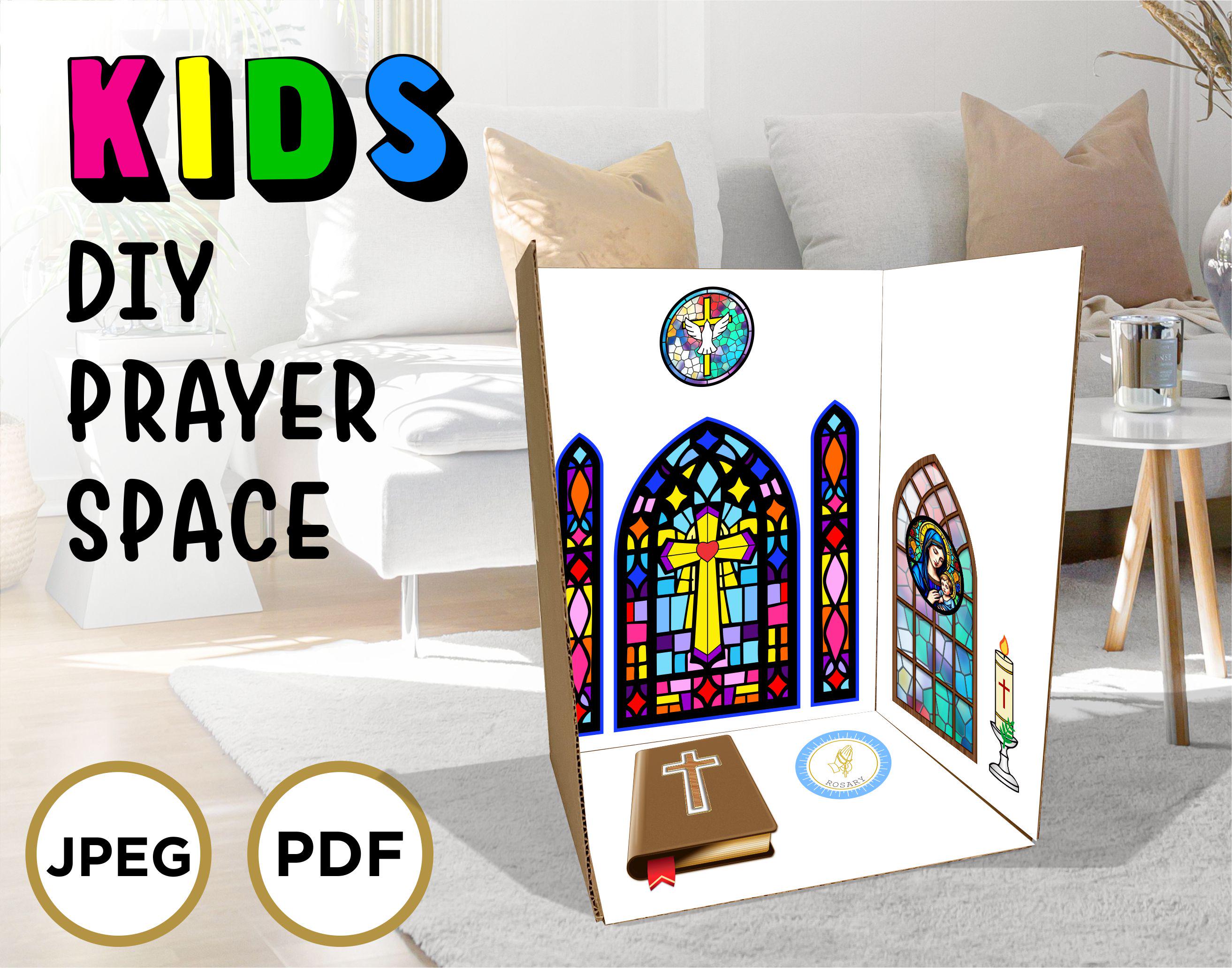 Prayer Space Printables,home Alter,praying,jesus, Church, Christian ...