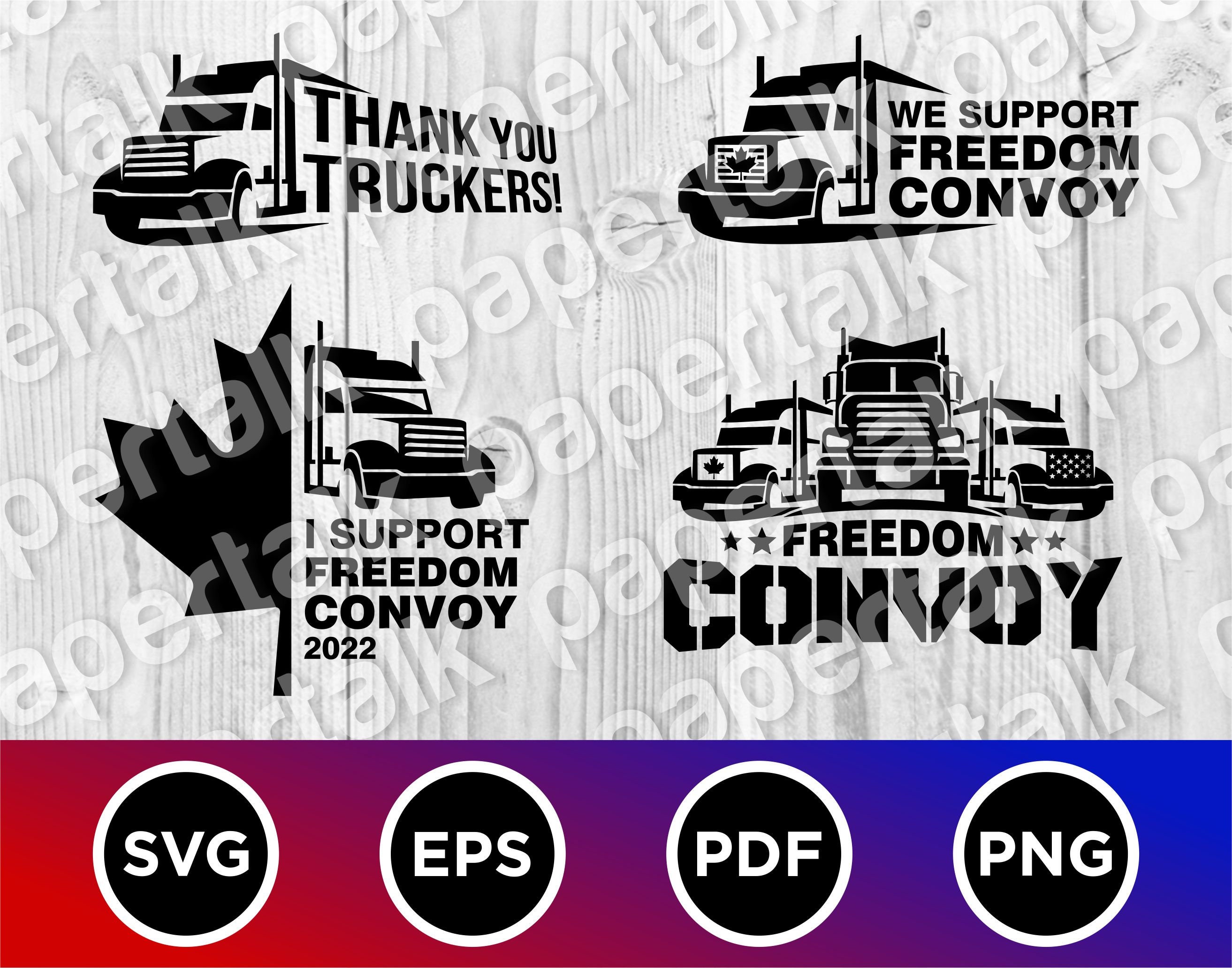 Freedom Convoy SVG Bundle,freedom Convoy 2022,I Support Freedom, Convoy ...