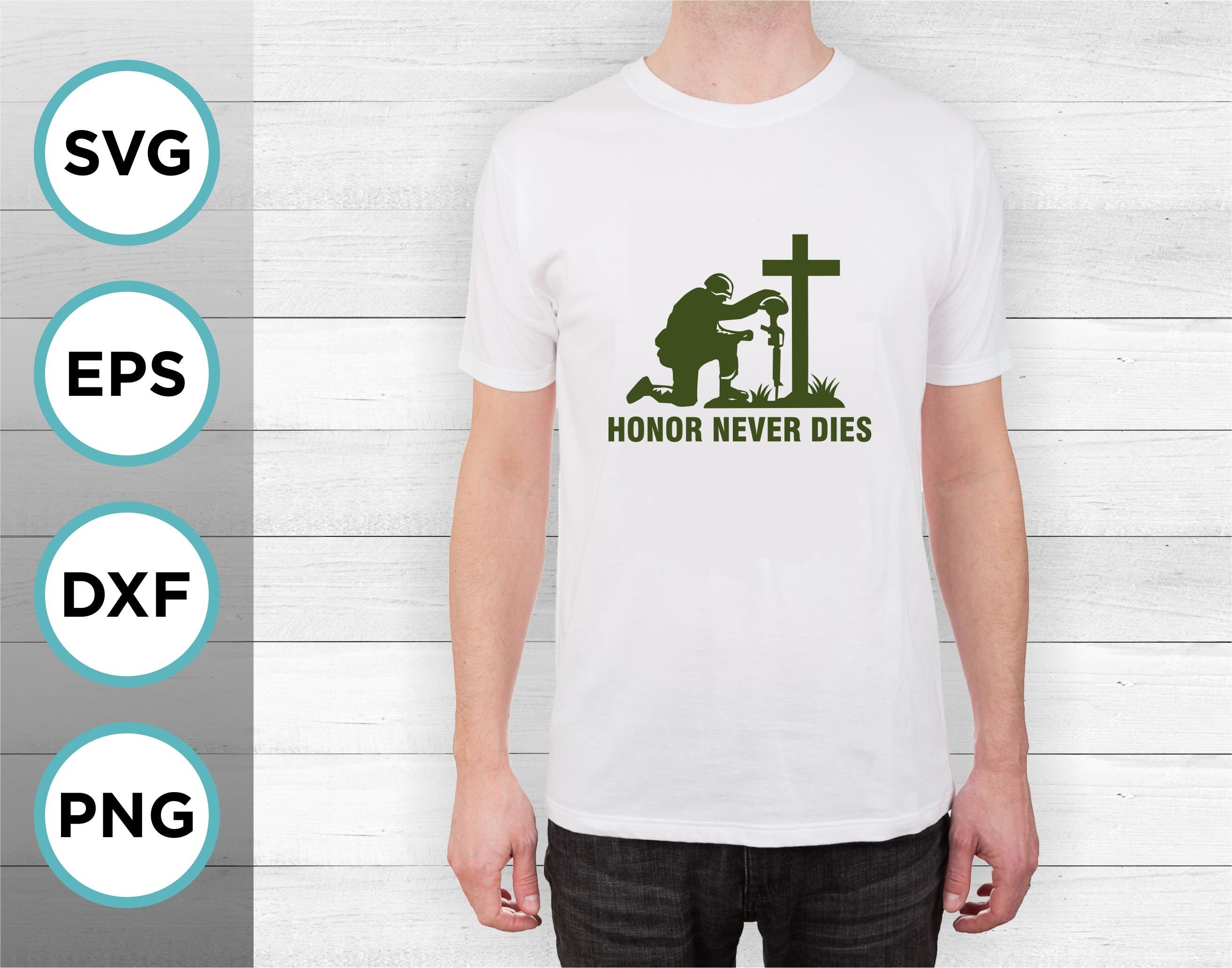 Honor Never Dies, Military Decals, Army Decals, Military Car Decal ...