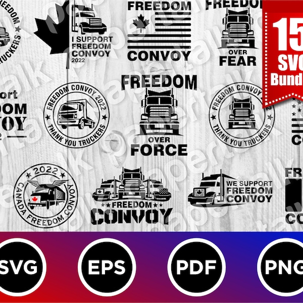 Freedom Convoy Svg - Etsy