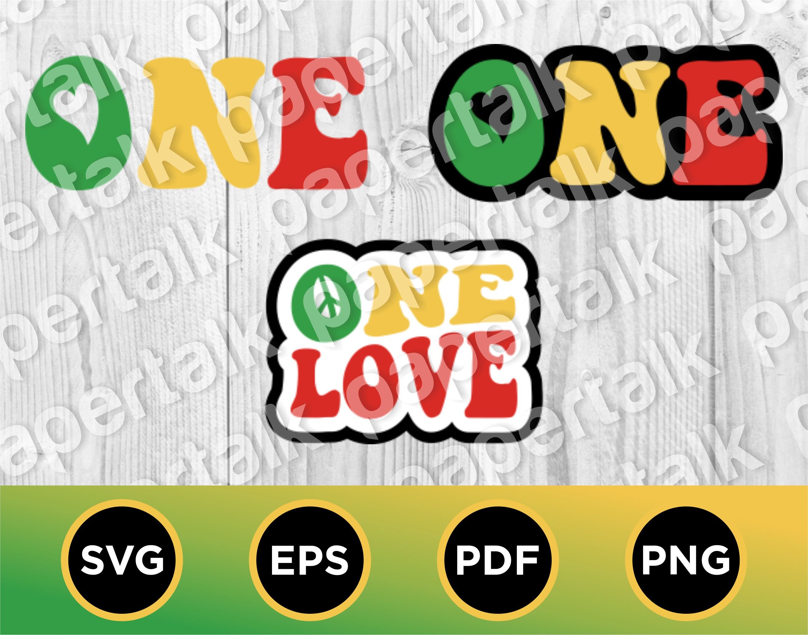 One Love SVG Bundle,pride,soccer,world Cup,qatar,vector,reggae,cricut ...