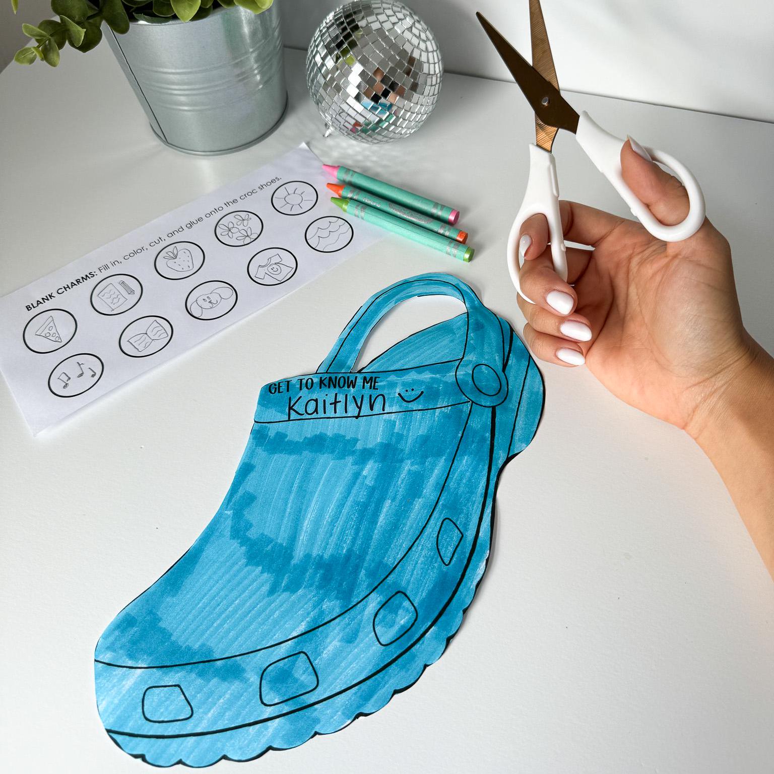 All About Me Croc Craft Activity | Back to School, Get to Know Me ...