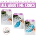 All About Me Croc Craft Activity | Back to School, Get to Know Me ...