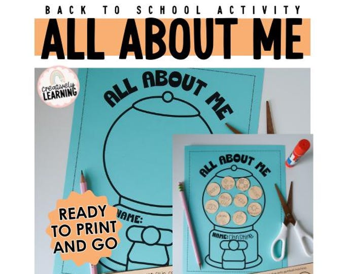 All About Me Croc Craft Activity | Back to School, Get to Know Me ...