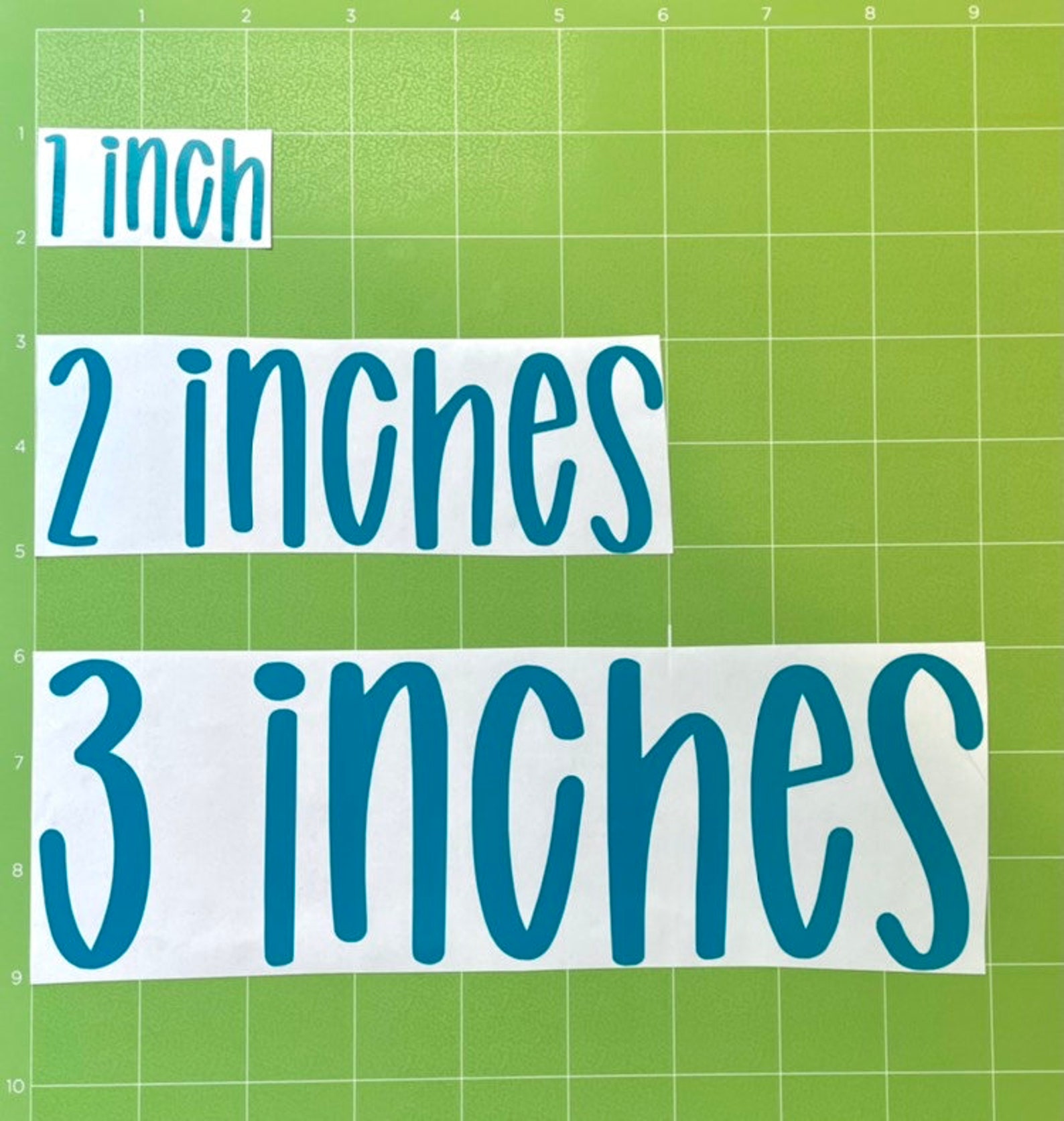 Custom Vinyl Text Decal Choose Your Font Size Color Vinyl - Etsy